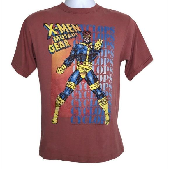 Marvel | Shirts | Vintage993 Xmen Mutant Gear Marvel Cyclops T Shirt ...